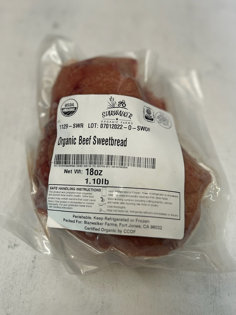 Beef Sweetbread, Organic – StarWalker Organic Farms
